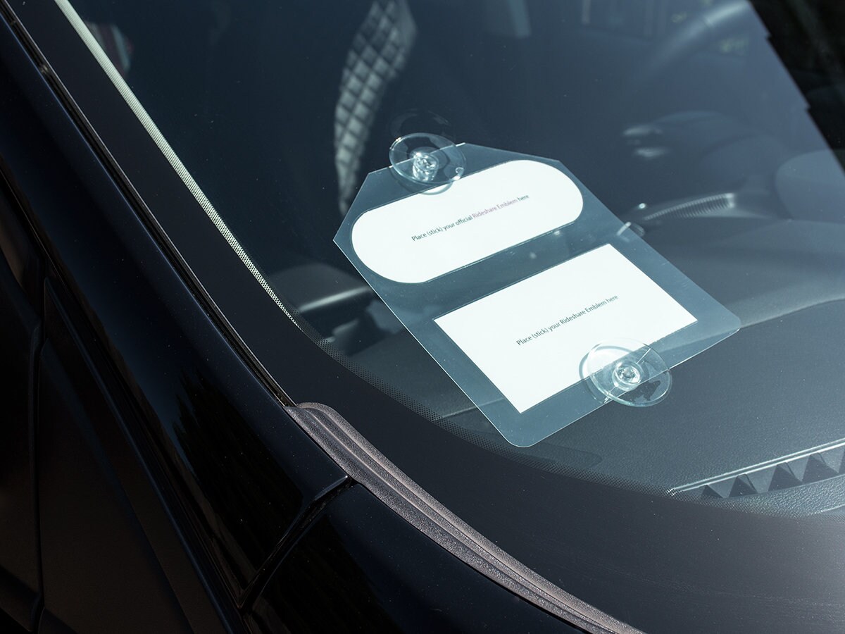 Place Lyft / Uber Signs Here Label Placard Sign Removable - Etsy