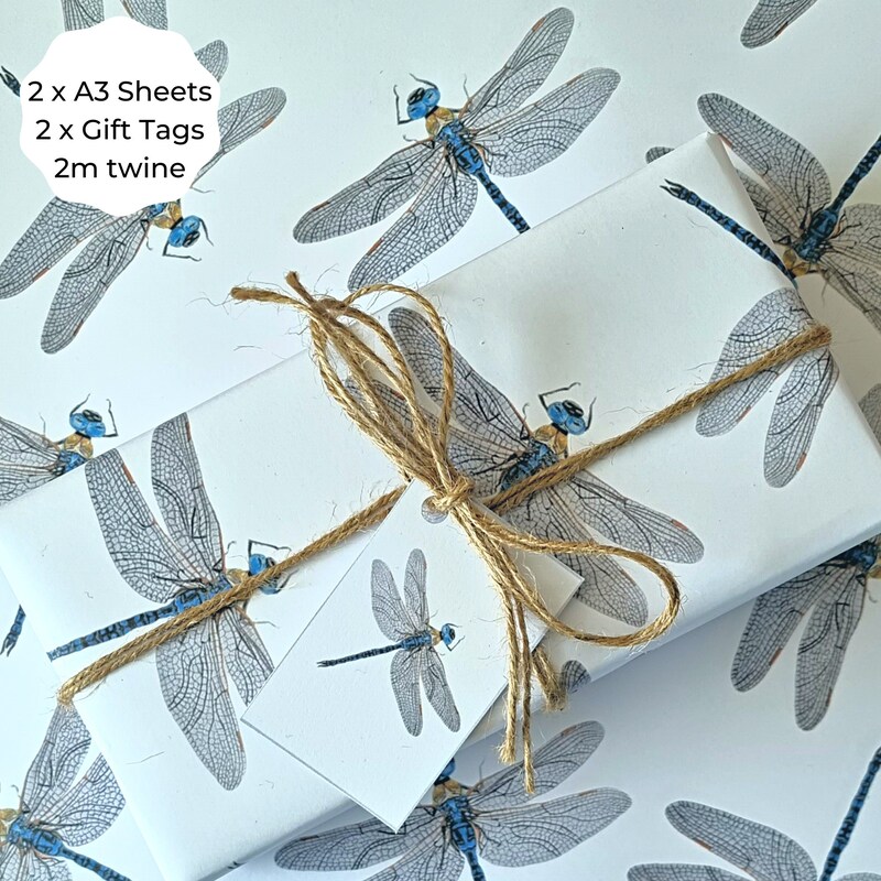 Dragonfly Paper - Etsy