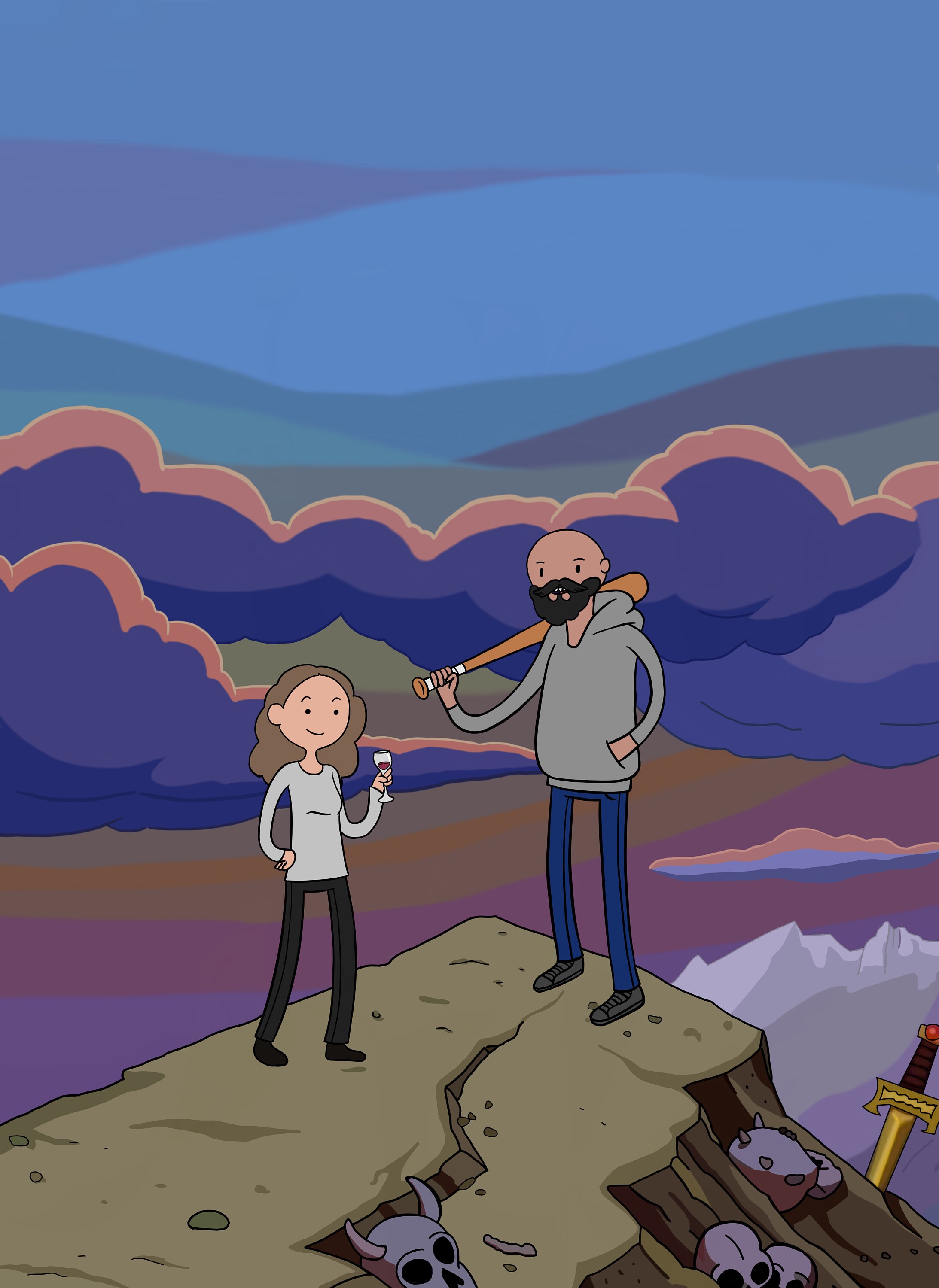 Adventure Time Personalized Commission Portrait/Illustration | Etsy