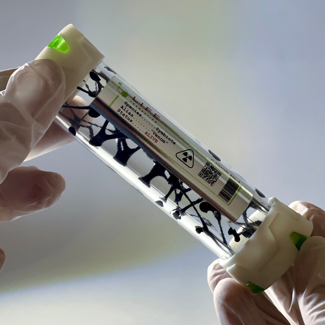 Venom Symbiote Custom Lab Capsule Prop Spider-man Version 2 - Etsy