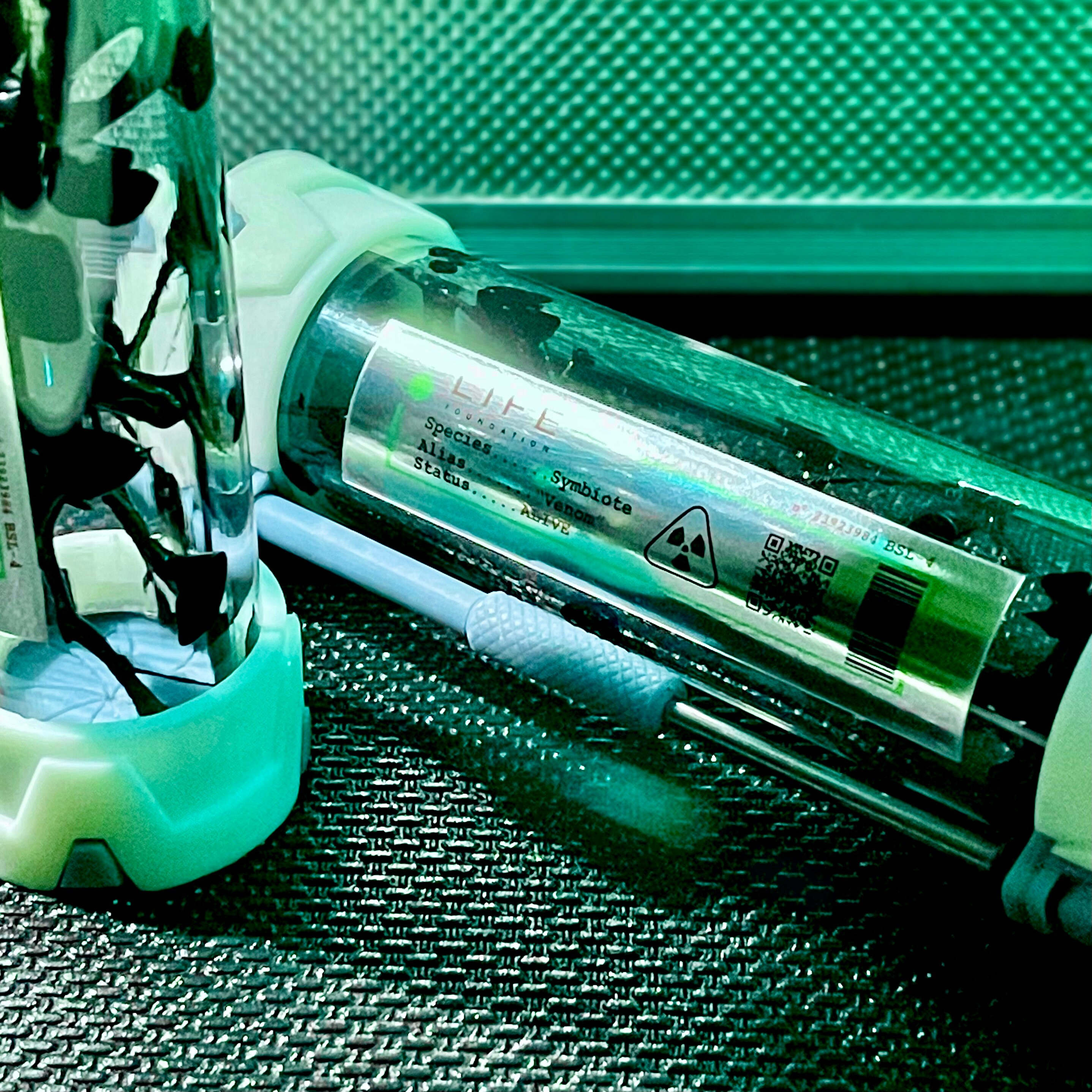 Venom Symbiote Lab Capsule Prop From Spider-man Villain - Etsy