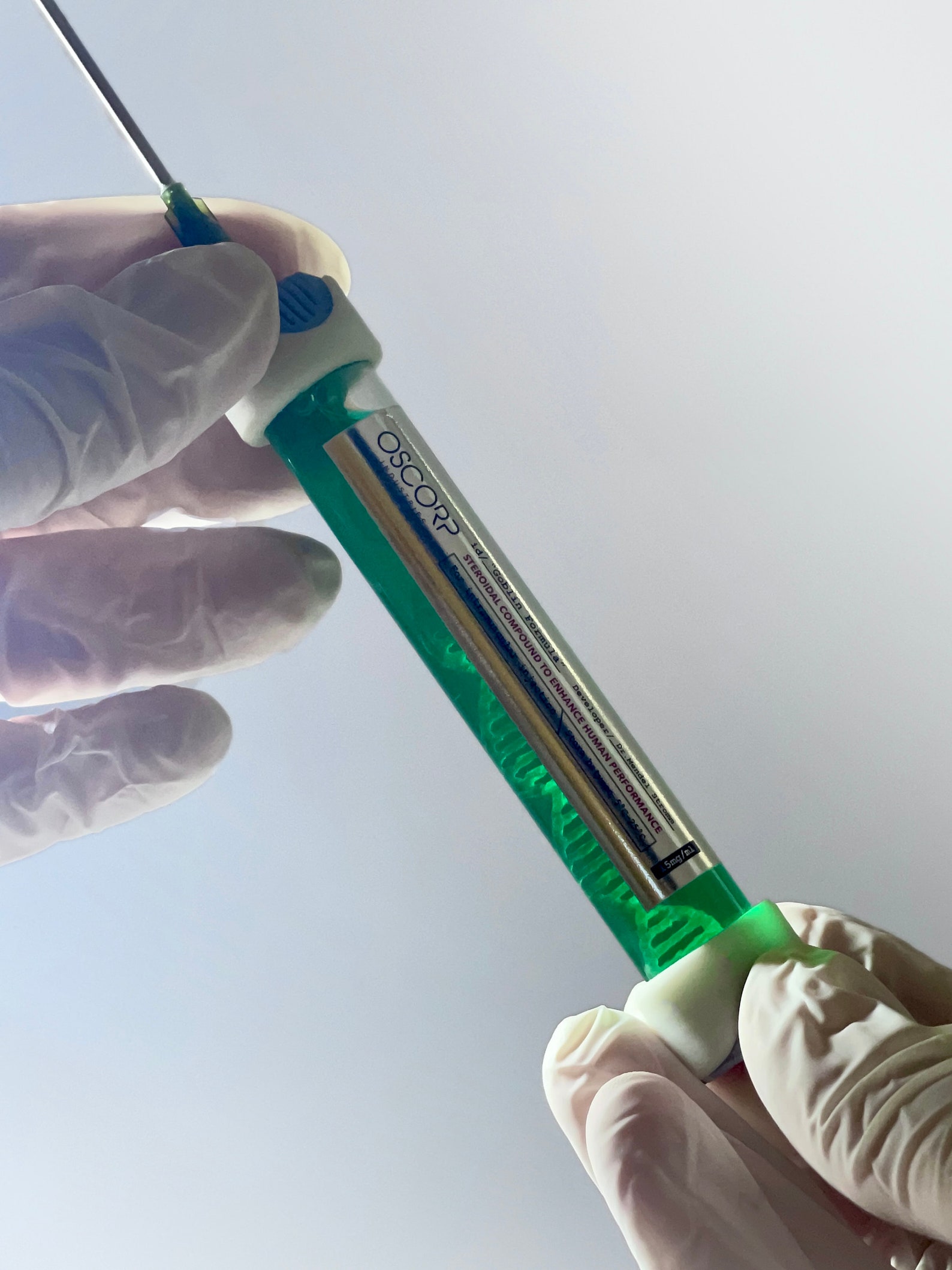 Oscorp Green Goblin formula Serum Injector Prop spider-man - Etsy