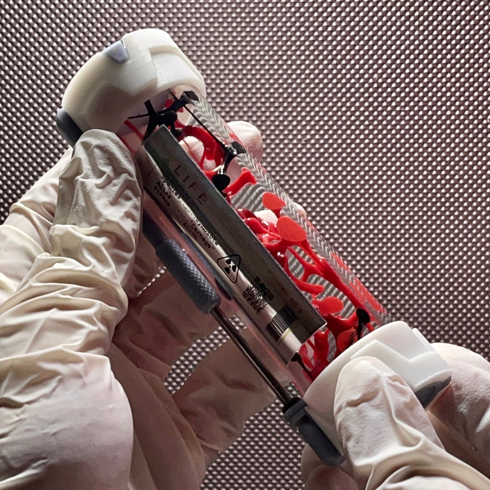 Carnage Symbiote Lab Capsule Prop From Spider-man Venom Villain Perfect ...