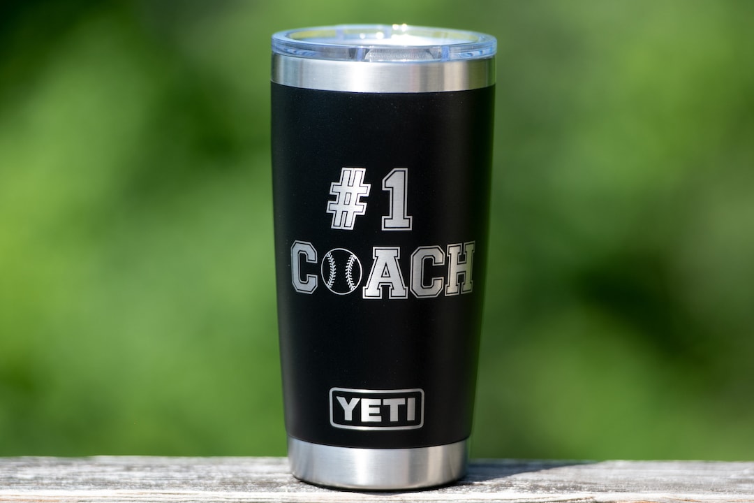 Custom Yeti Tumbler for Coach, Football, Soccer, Volleyball, Baseball ...