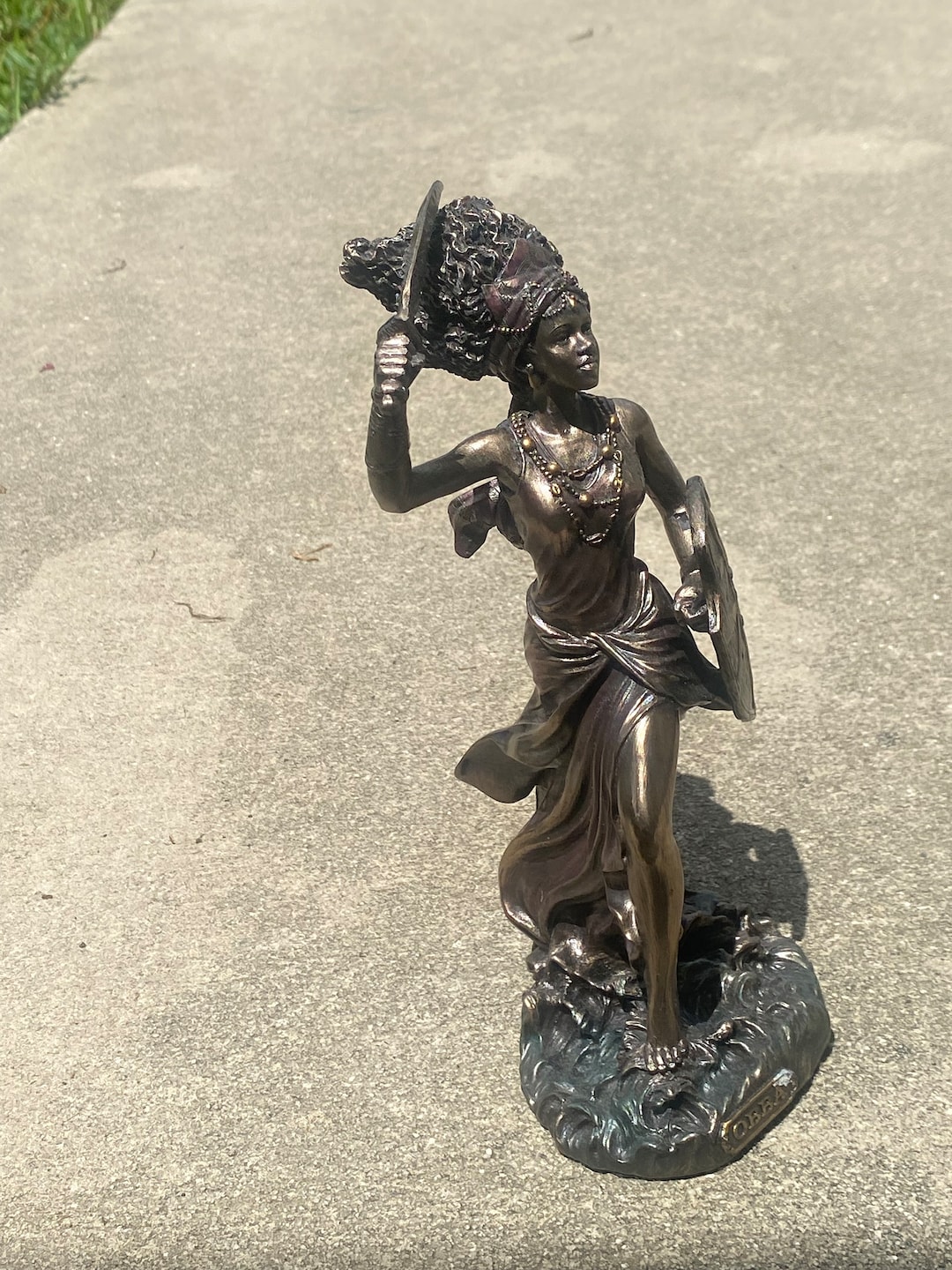 The Orisha Obba Bronze Statue *slightly Damaged* - Etsy