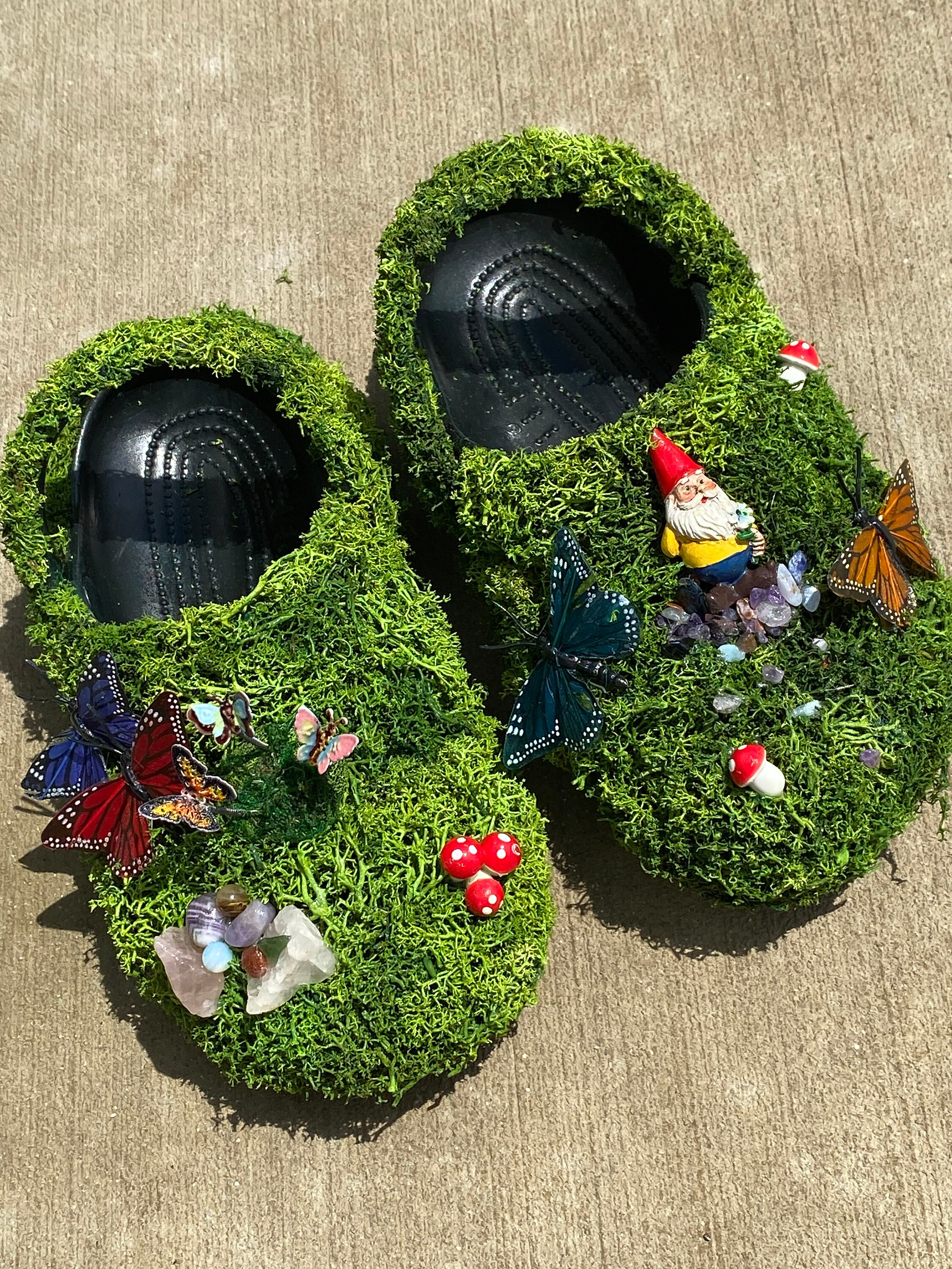 Custom Fairy Garden Crocs - Etsy