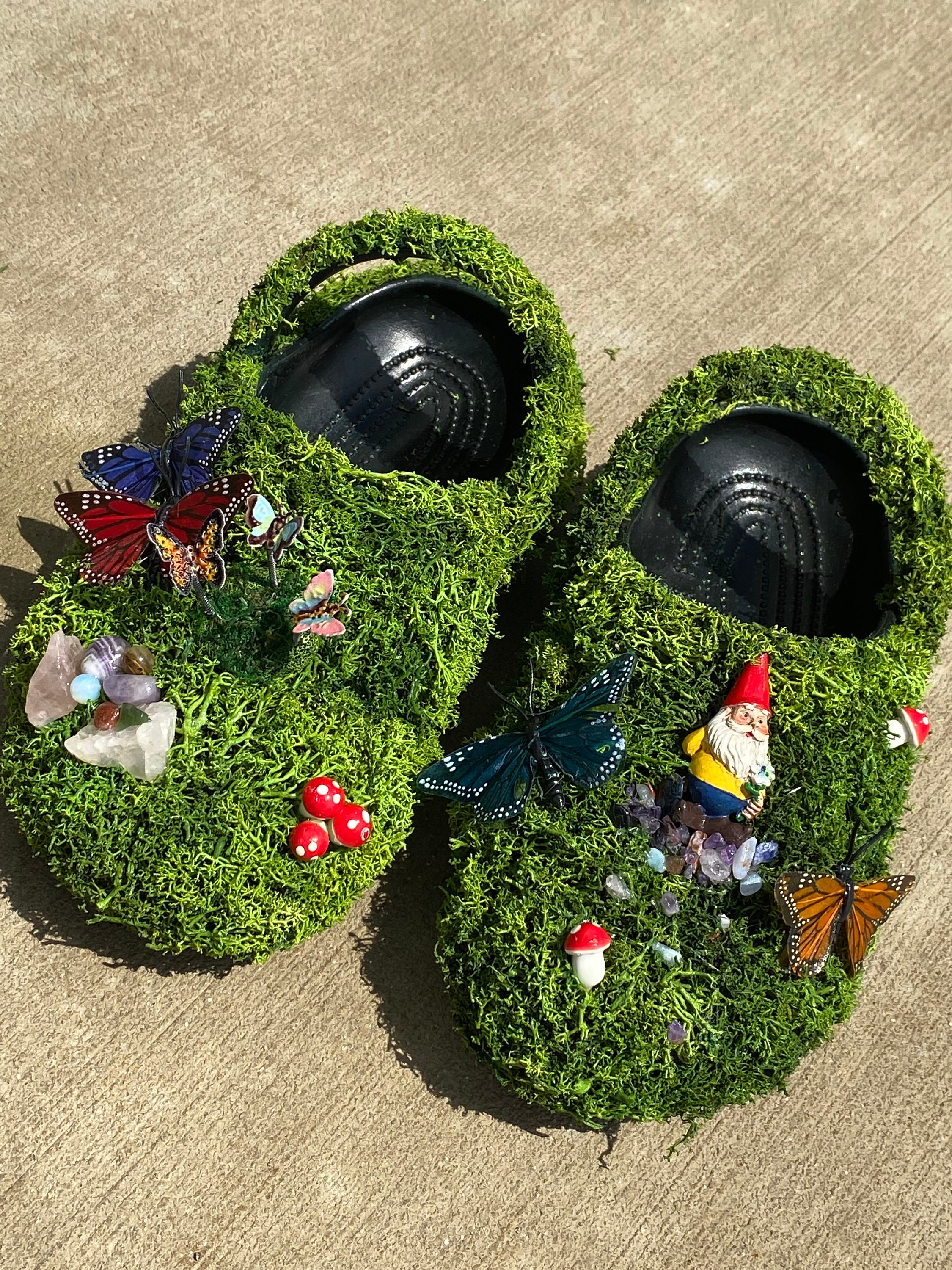 Custom Fairy Garden Crocs - Etsy