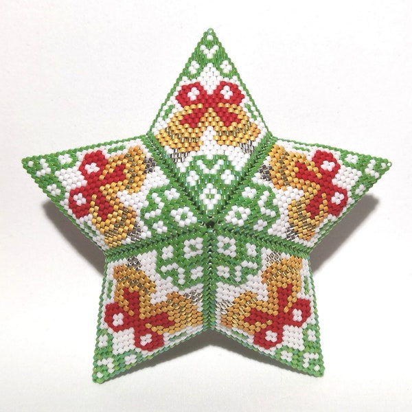 3d Peyote Stars - Etsy