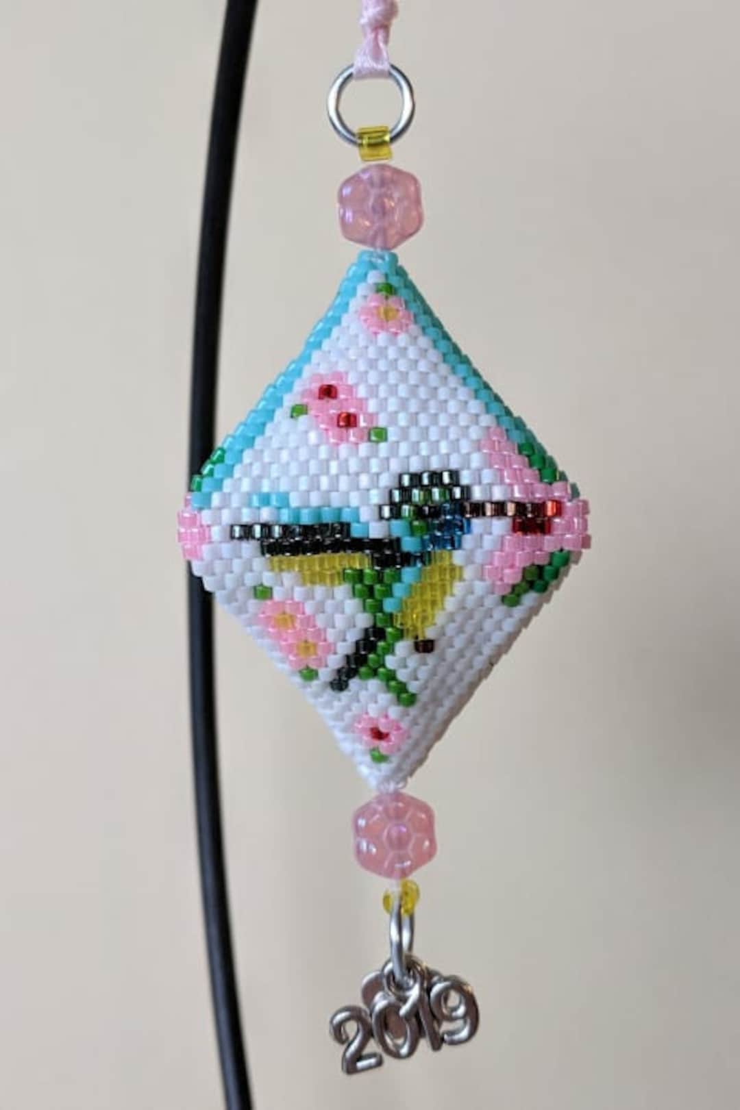 3D Peyote Pod "hummingbird" Pattern 20 Rows is a Fun Pattern to Make ...