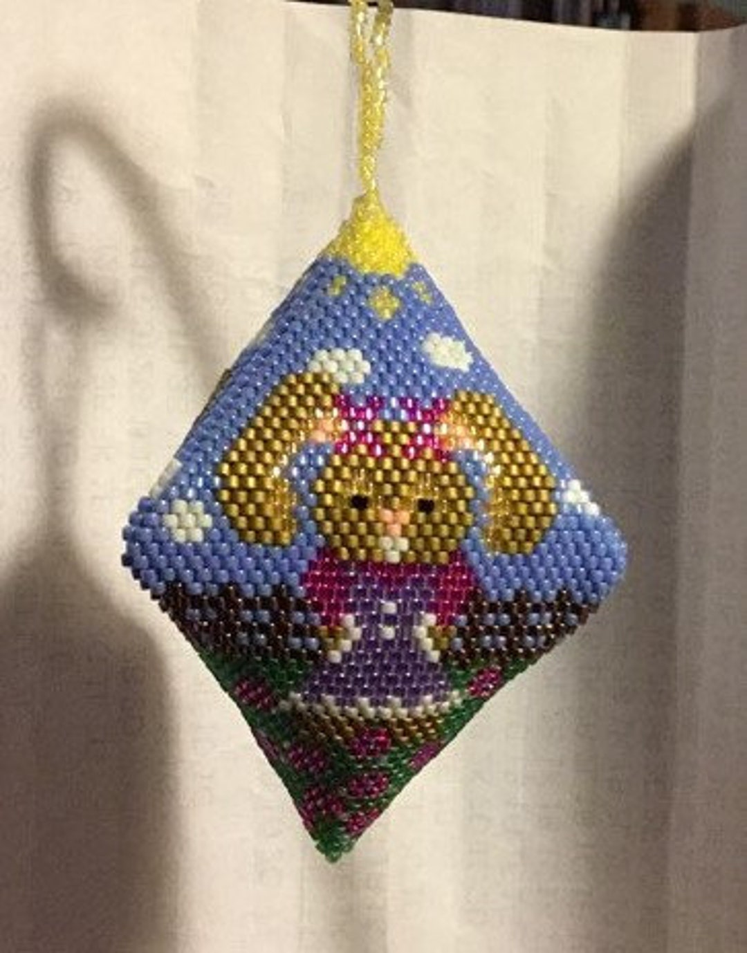 3D Peyote Pod "reba Rabbit" Pod 30 Row Pattern is a Fun Pattern to Make ...