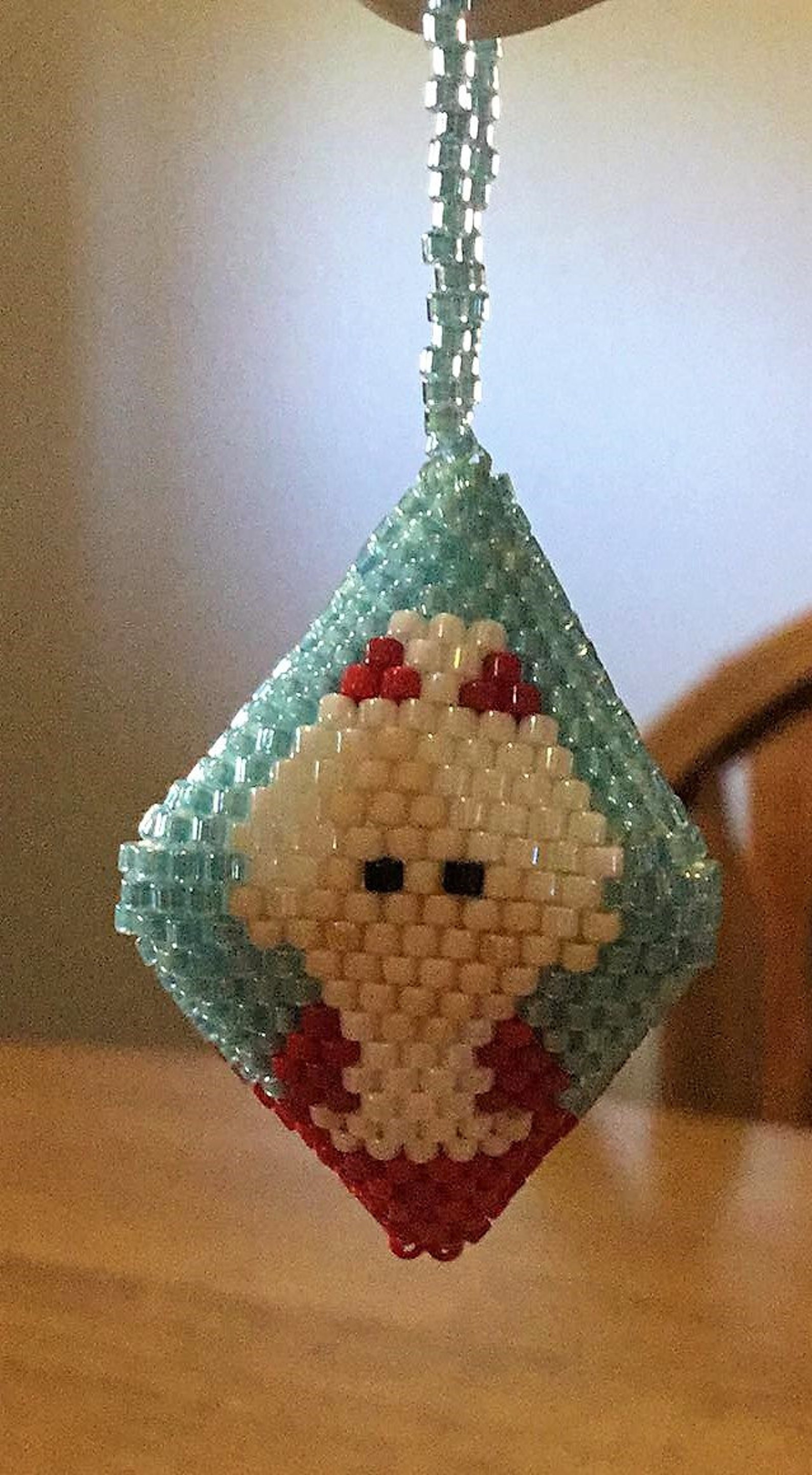 3D Peyote Pods "santa & Mrs. Claus" Pattern 15 Rows - Etsy