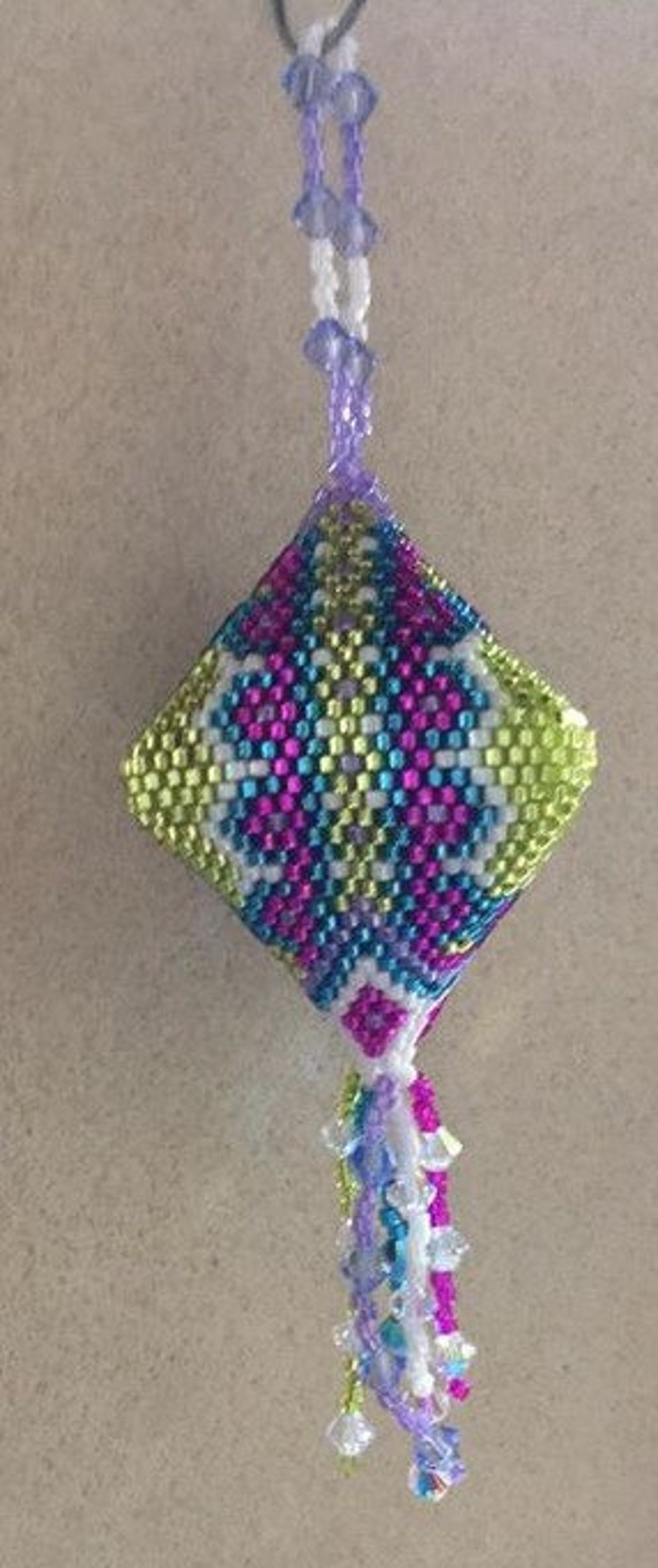 3D Peyote Pod "button up Lace" Pattern 20m Rows is a Fun Pattern to ...