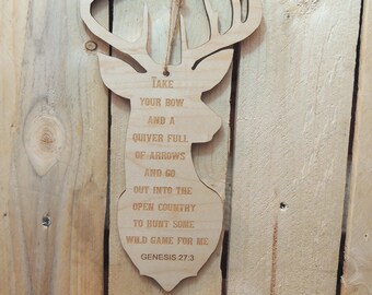 Hunting bible verse | Etsy
