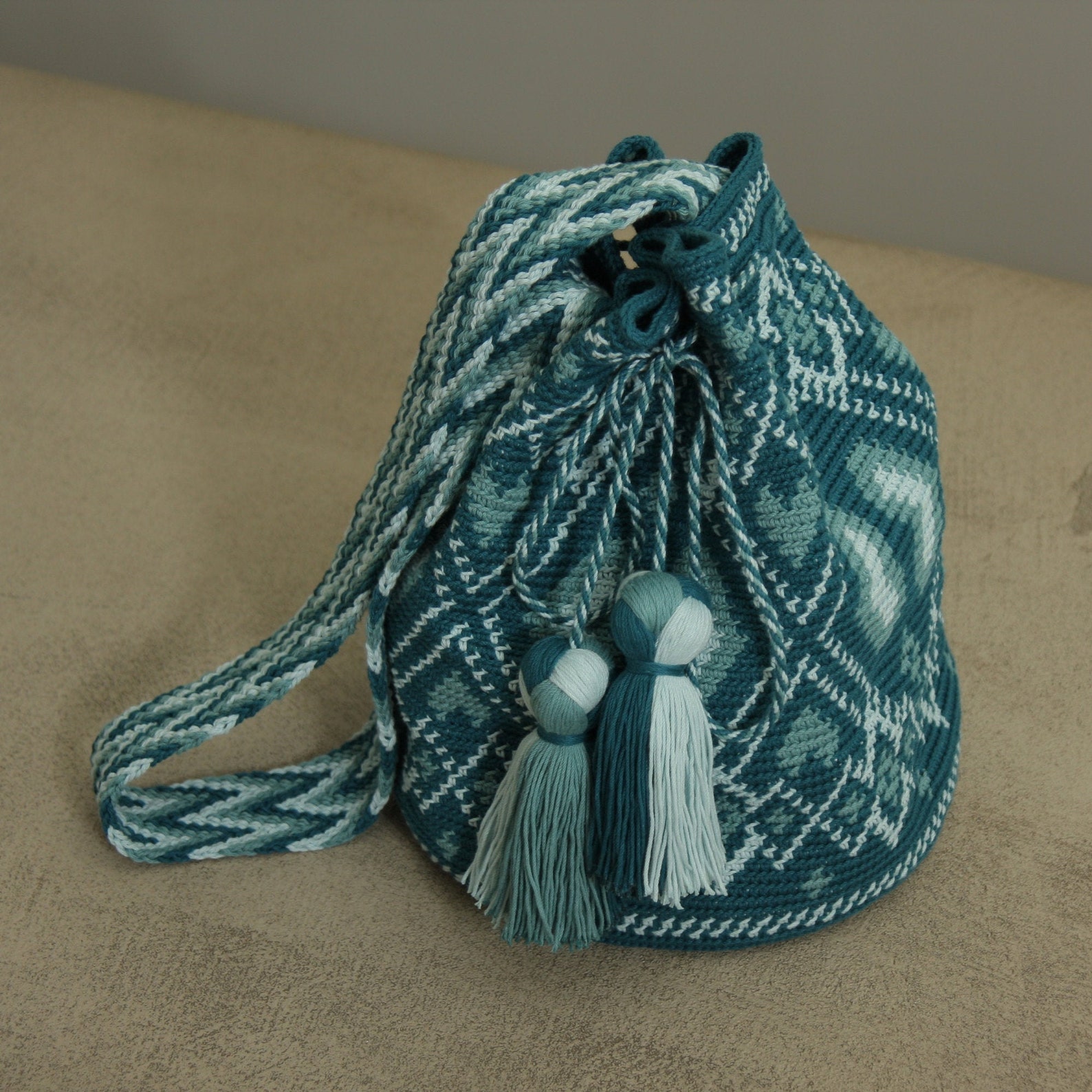 모노 모칠라(mono Mochila) Bag Pattern - Etsy