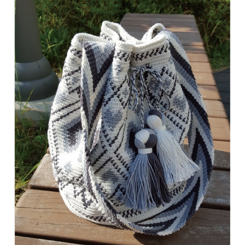 모노 모칠라(mono Mochila) Bag Pattern - Etsy