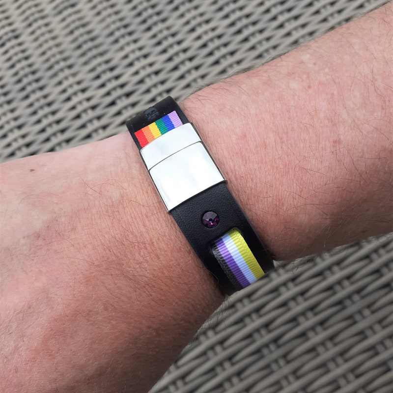 Non Binary Bracelet - Etsy