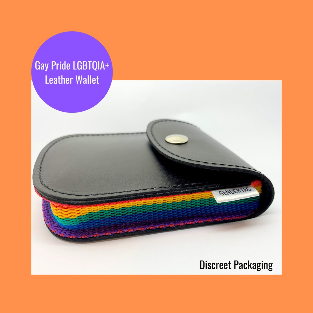 Gay Pride Gift, LGBTQIA+ Wallet, Rainbow Coin Pouch/purse, LGBTQIA Gift ...