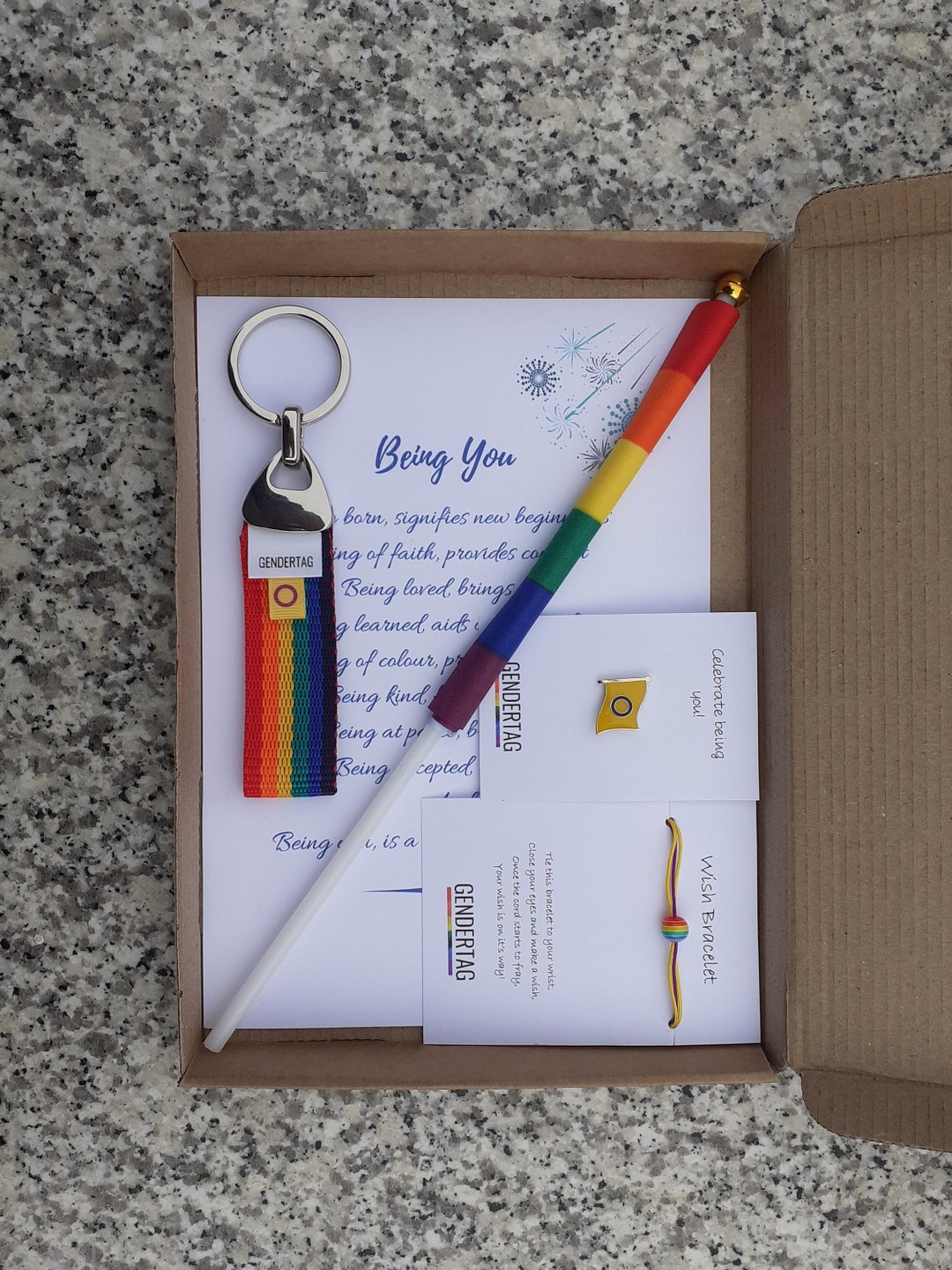 Intersex Pride Box, Coming Out Gift, LGBTQIA Gift, Pride Month Gift ...