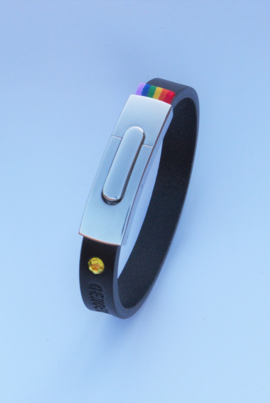 Bi Pride Flag Bracelet Bisexual Bracelet Bi Pride LGBTQIA - Etsy