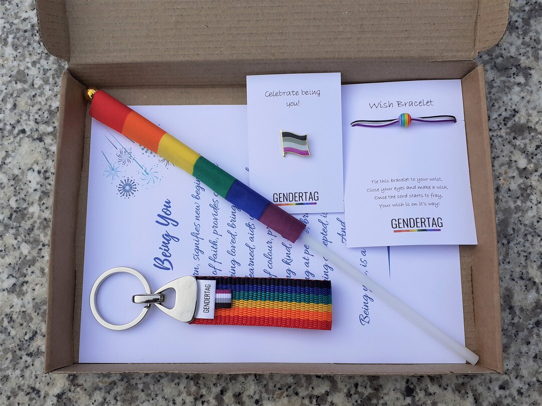 Asexual Pride Gift Box, Coming Out Gift, LGBTQ+, Asexual Gift - Etsy