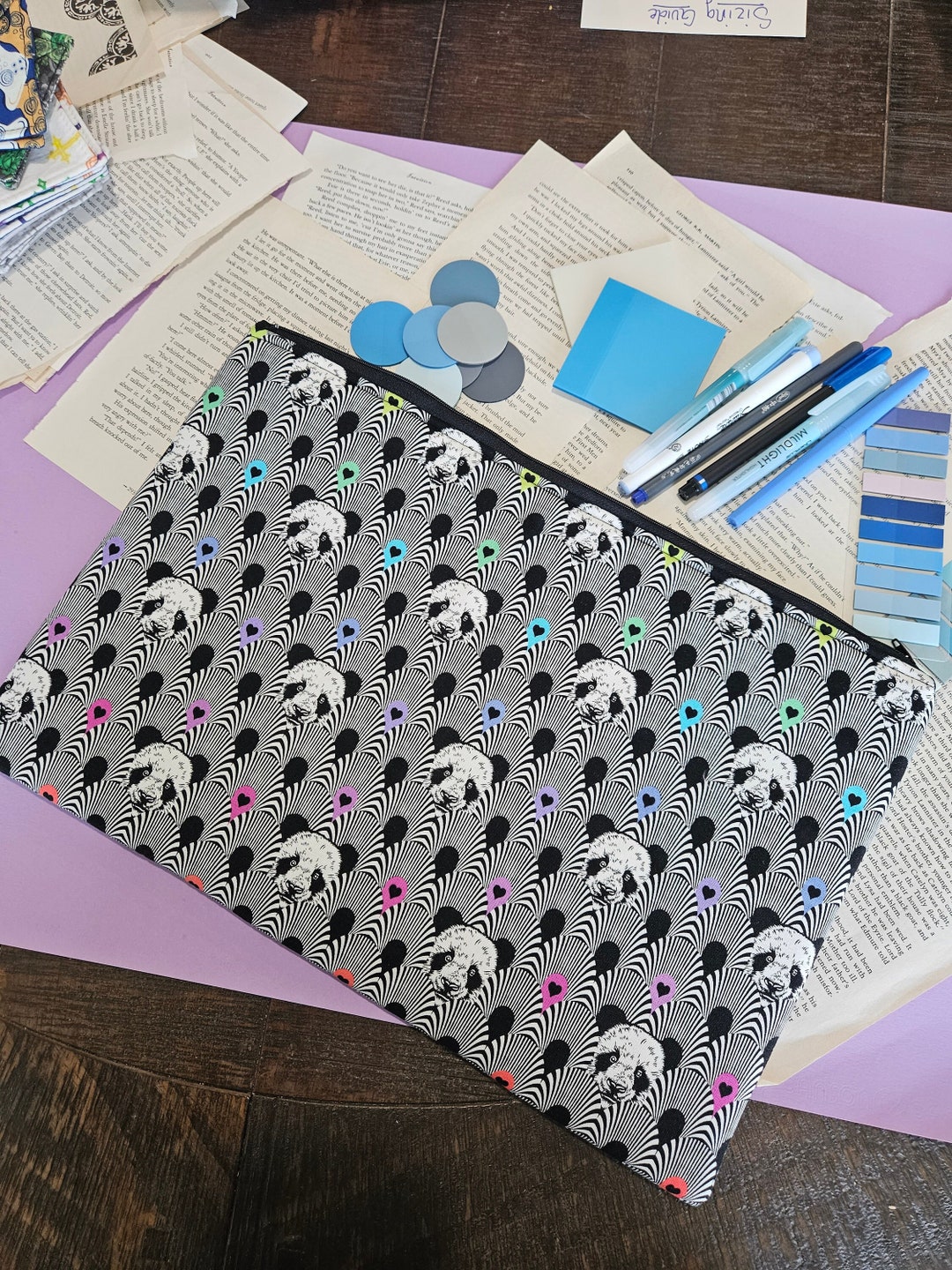 Panda Laptop Case, Travel Merch, Computer Protection, Electronic Sleeve ...