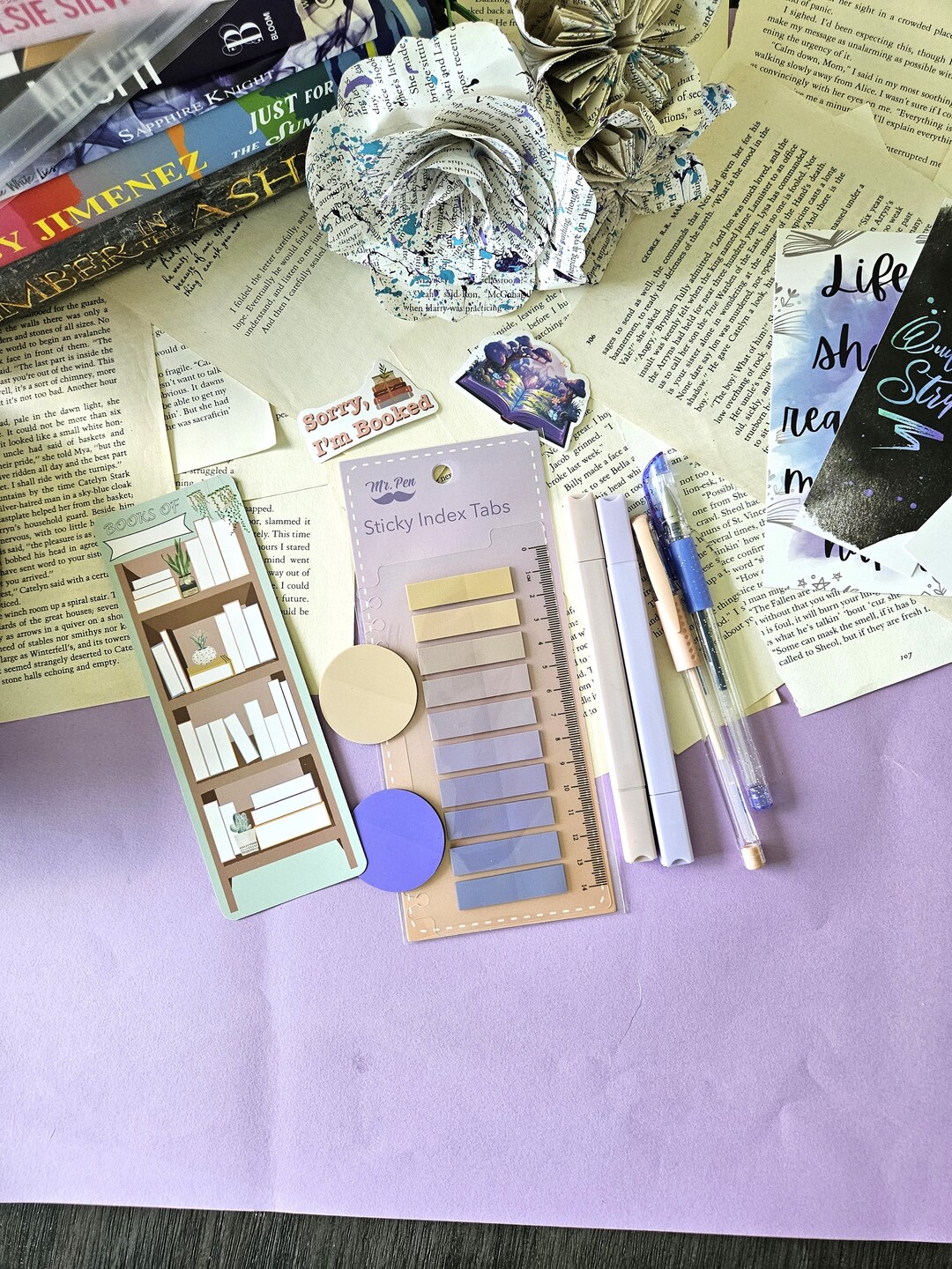 Annotating Kit, Bibliophile Gift, Book Nerd Merch, Reading Gift for Her ...