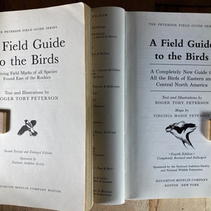PETERSON FIELD GUIDES: Birds ~ A Field Guide to the Eastern Birds ...