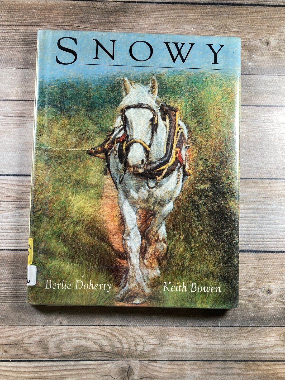 1992 "snowy" Berlie Doherty Illustrations Keith Bowen Vintage Children ...