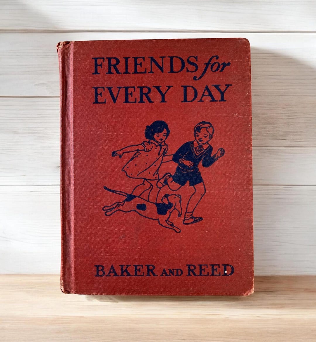 1934 "friends for Every Day" Antique Reading Primer: Grade School ...