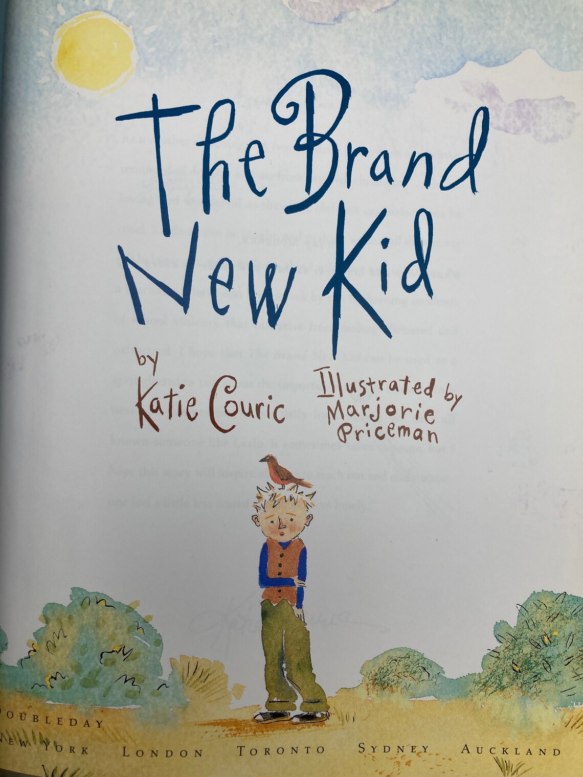 2000 the Brand New Kid First Edition Katie Couric - Etsy