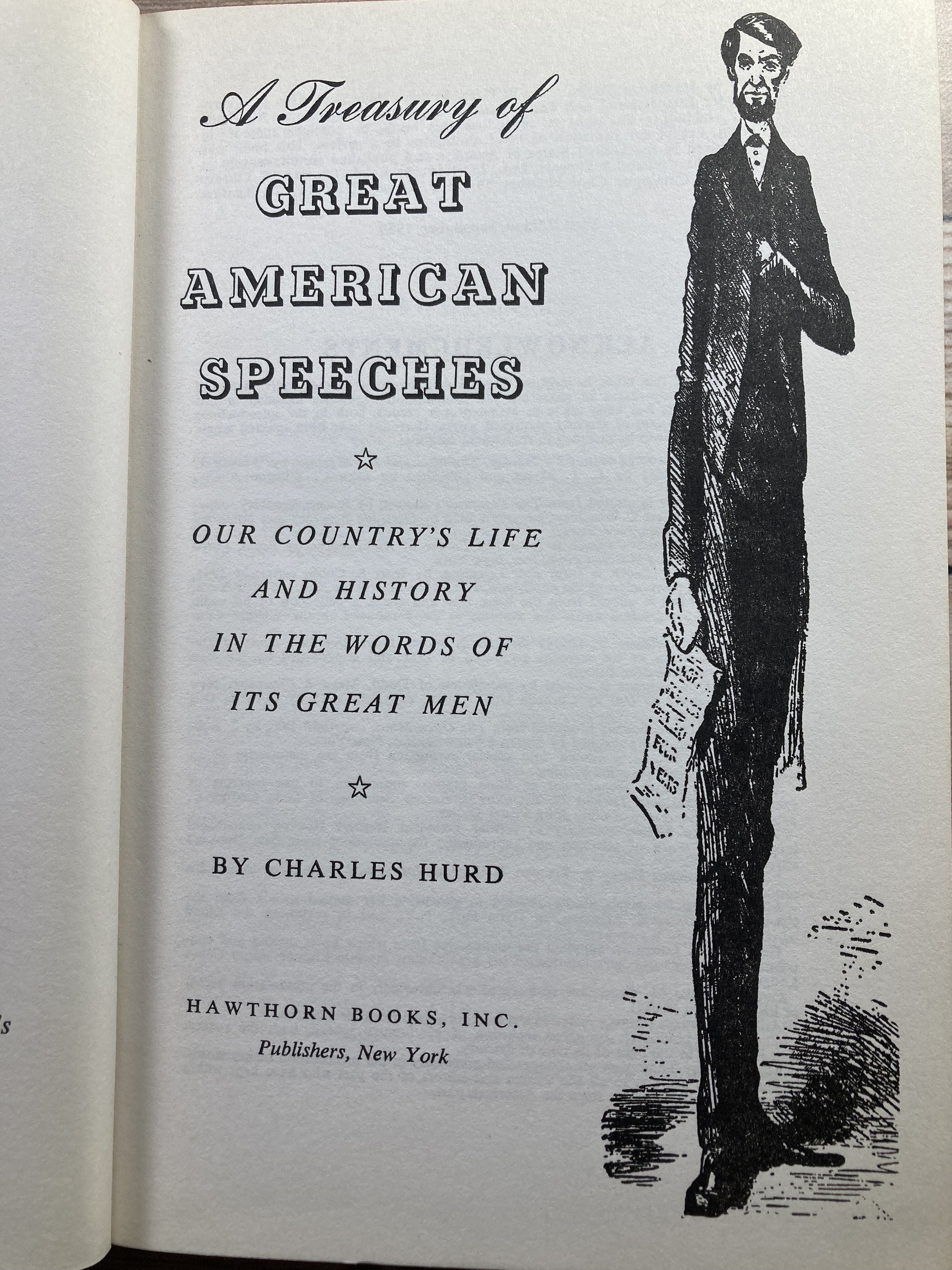 1959 A Treasury of Great American SpeechesOur | Etsy