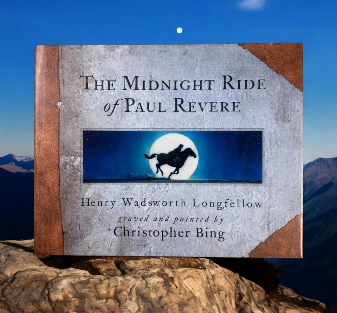 Paul Revere's Ride Book: 2001 Edition, Christopher Bing Illustrations ...