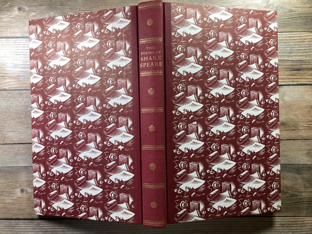 1958 Poems of William Shakespeare: Heritage Press Edition - Etsy