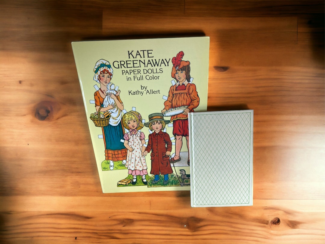 1980s KATE GREENAWAY SET ~ New / Unused Paper Dolls Kathy Albert ...