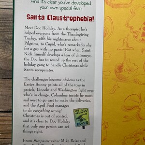 2002 "santa Claustrophobia" Mike Reiss Illustrated David Cartow Vintage ...