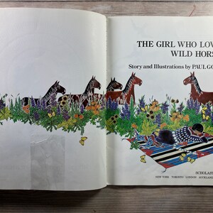 Set of 3 ~ the Girl Who Loved Wild Horses and More! Softcover Children ...