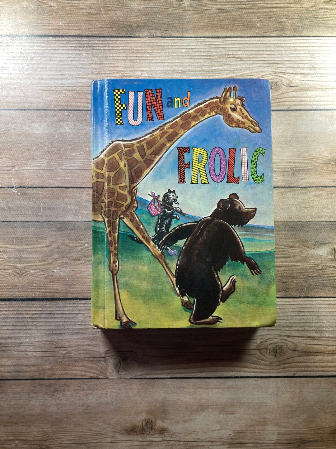 1955 fun AND Frolic Primary Basic Reader Children's Book Hardcover ...