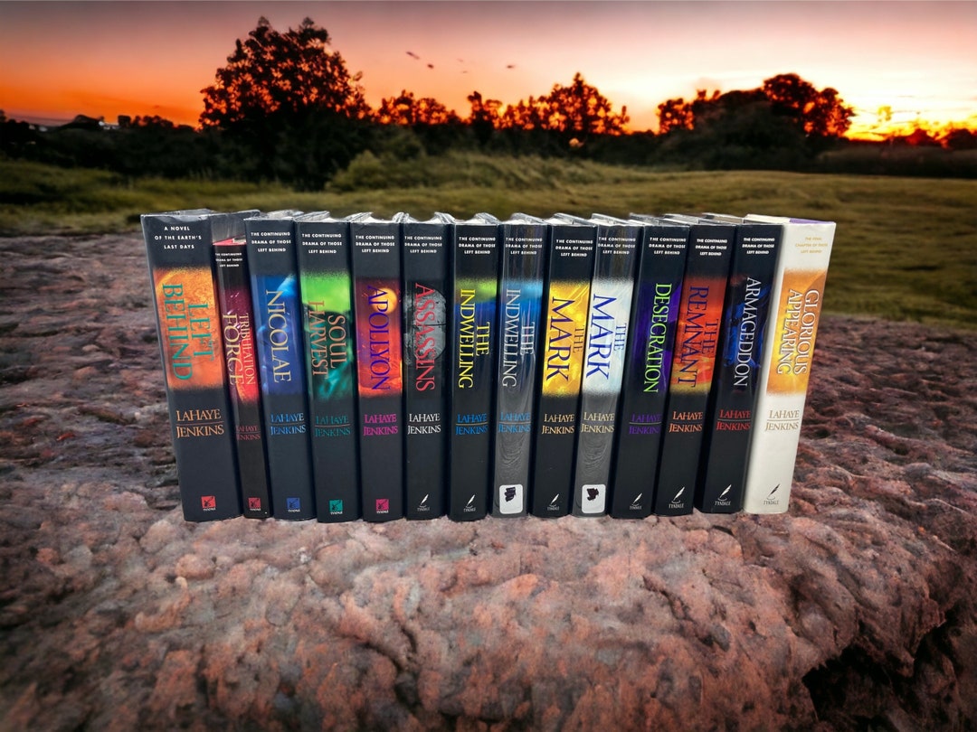LEFT BEHIND Series Tim Lahaye and Jerry Jenkins Hardcover Books W Dust ...