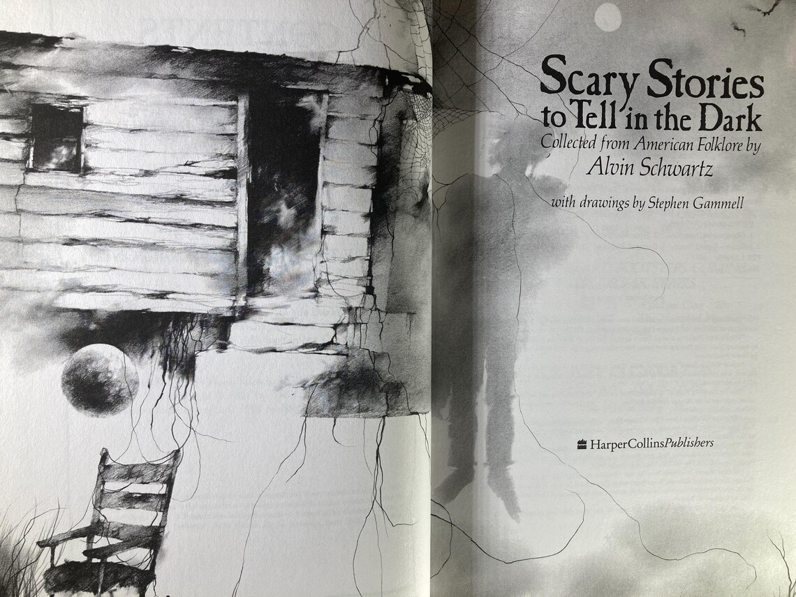 Scary Stories Treasury: Alvin Schwartz, Stephen Gammell Illustrations ...