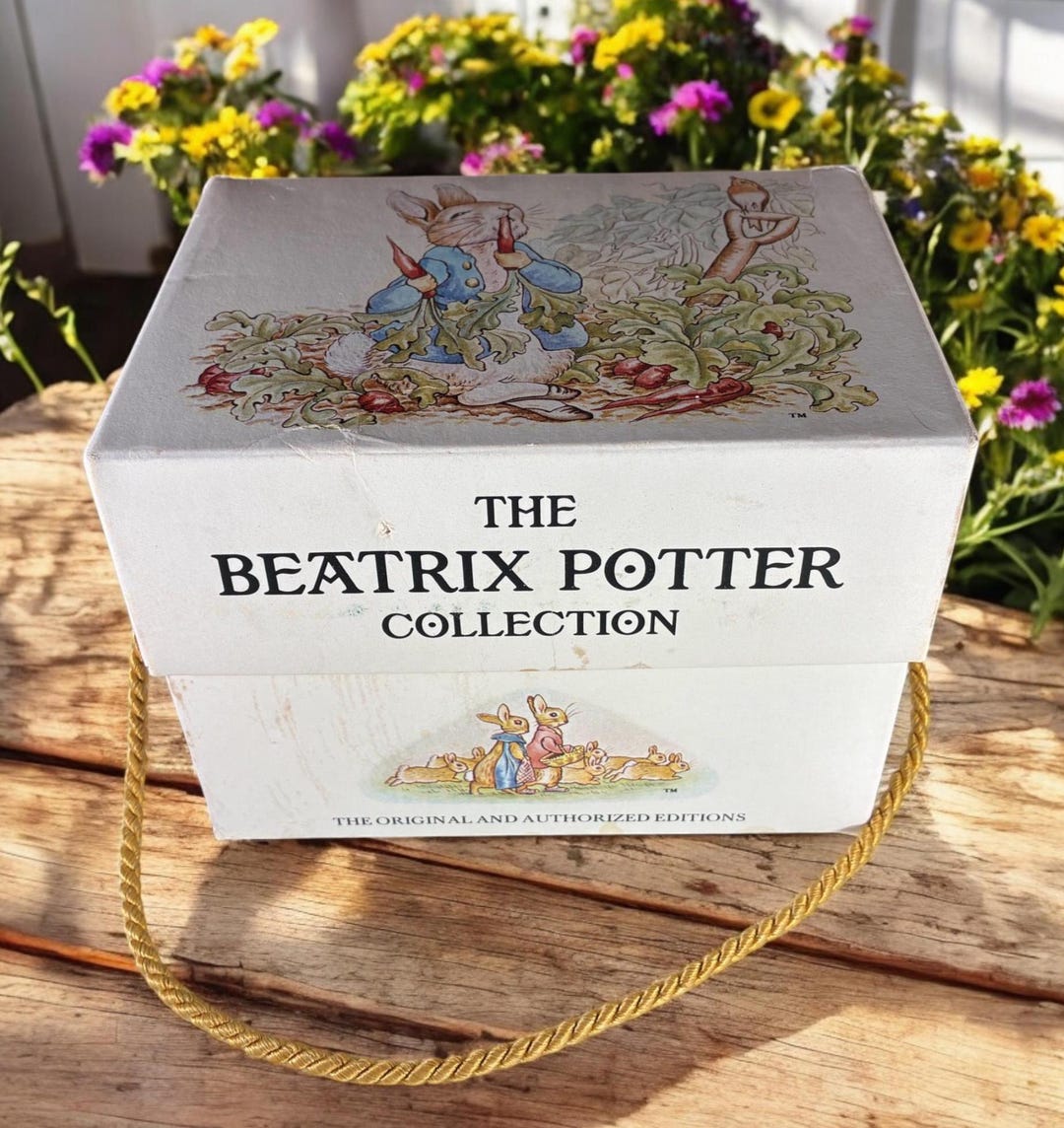 1986 "the Beatrix Potter Collection" Boxed Set ~volumes 1-12~ Original ...