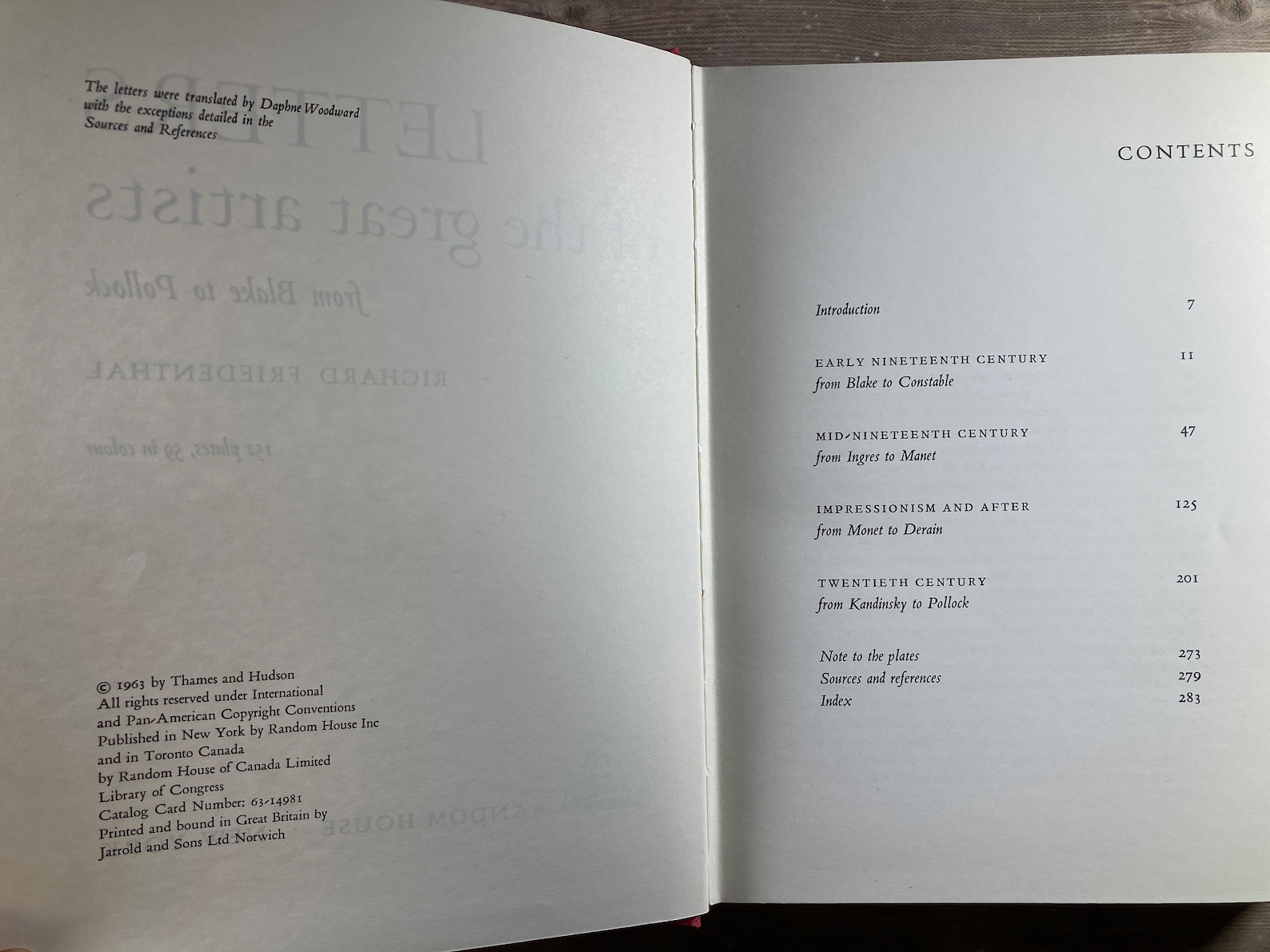 1963 letters of the Great Artists 2 Volumes - Etsy