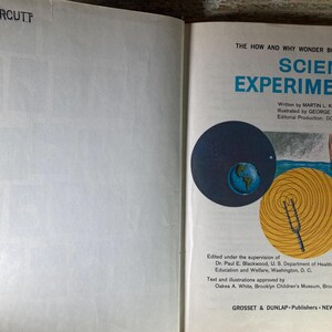HOW AND WHY Wonder Book Of: Science Experiments / the Human Body/ Rocks ...
