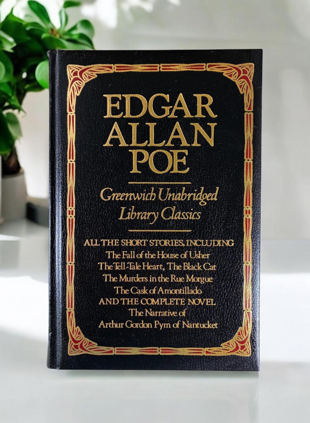 1981 "edgar Allan Poe Tales" Short Stories and Novel Vintage Hardcover ...