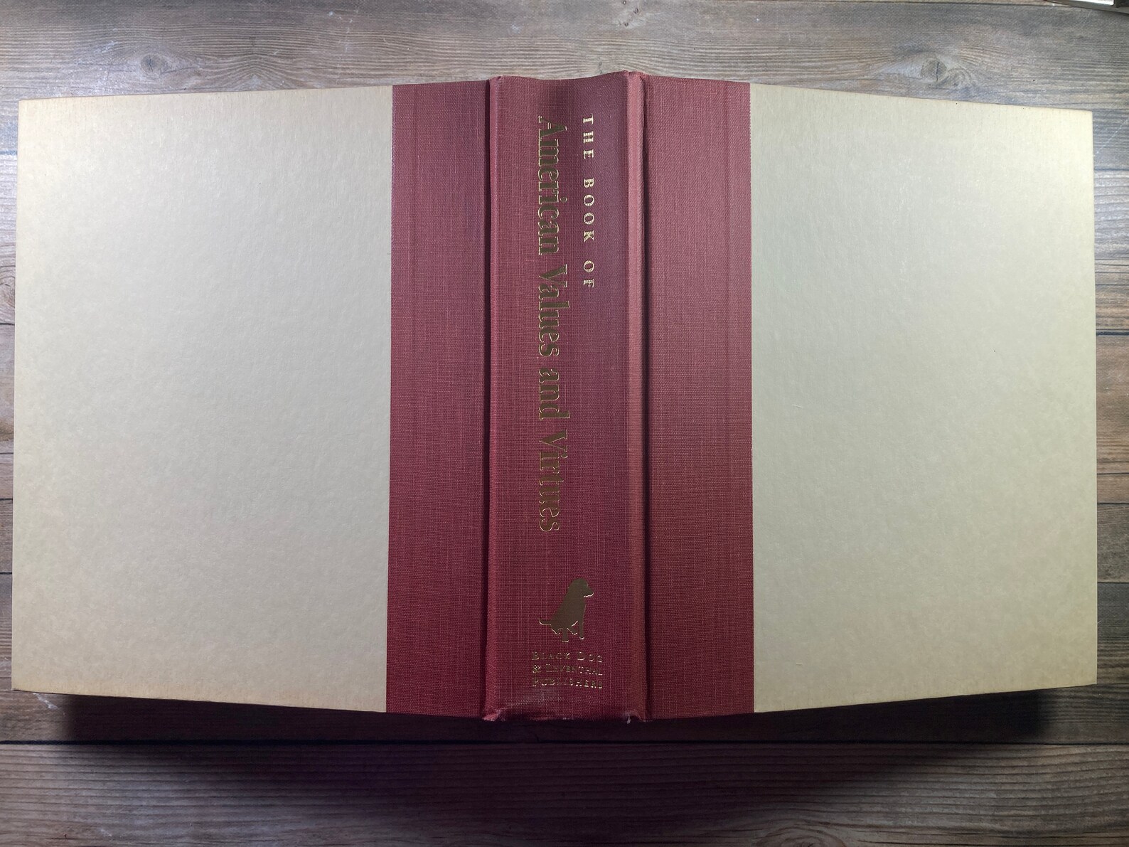 1996 the Book of American Values and Virtues Our - Etsy