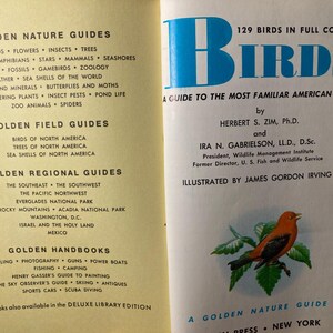 Set of 5~ Golden Nature Guides Color Illustrations Softbound Vintage ...