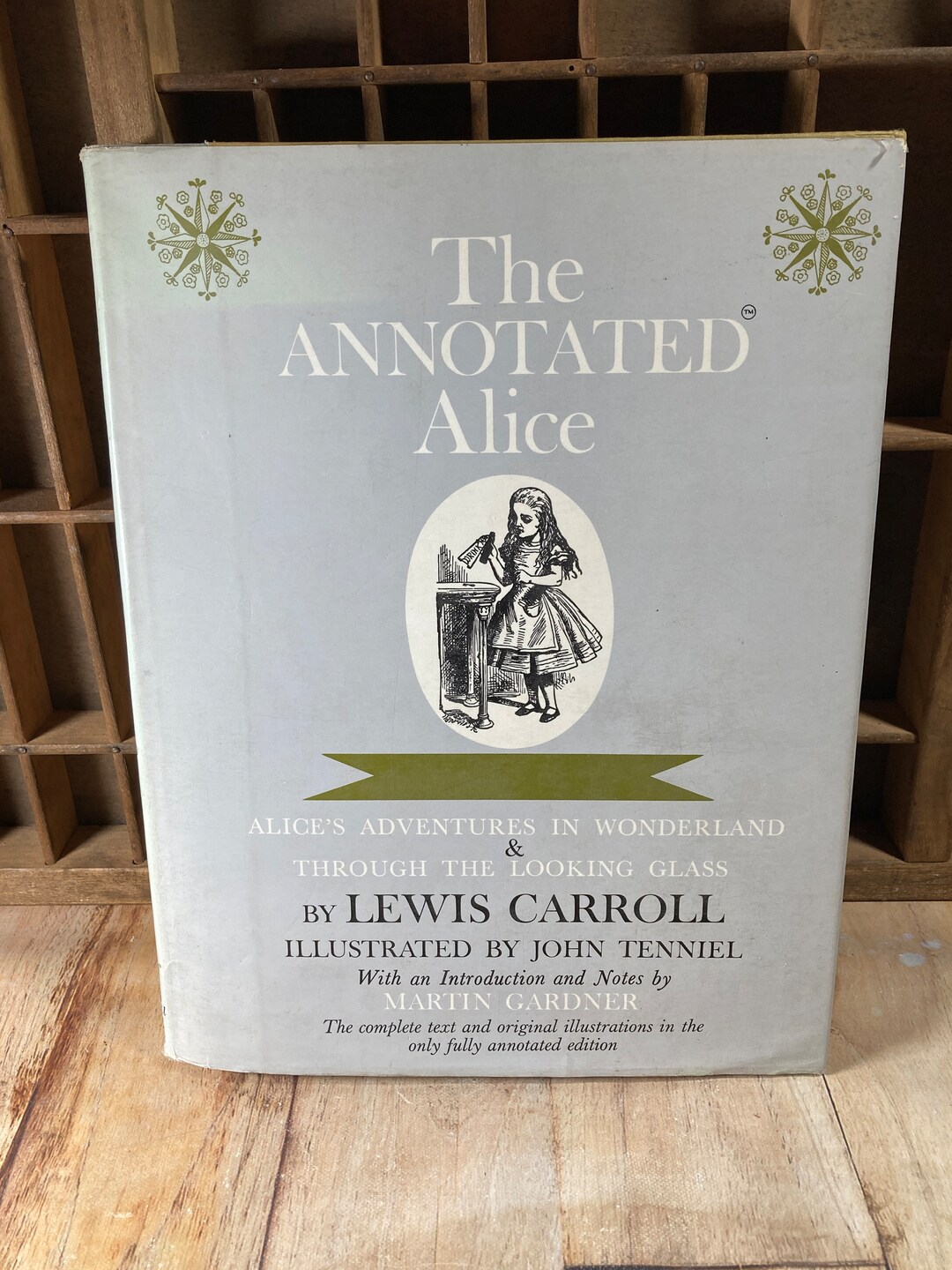 1960 the Annotated Alice in Wonderland & Through the Looking Glass Lewis Carroll Illustrated ...