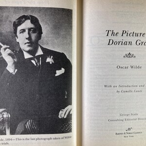 2003 the Picture of Dorian Gray Oscar Wilde Classic Literature Vintage ...