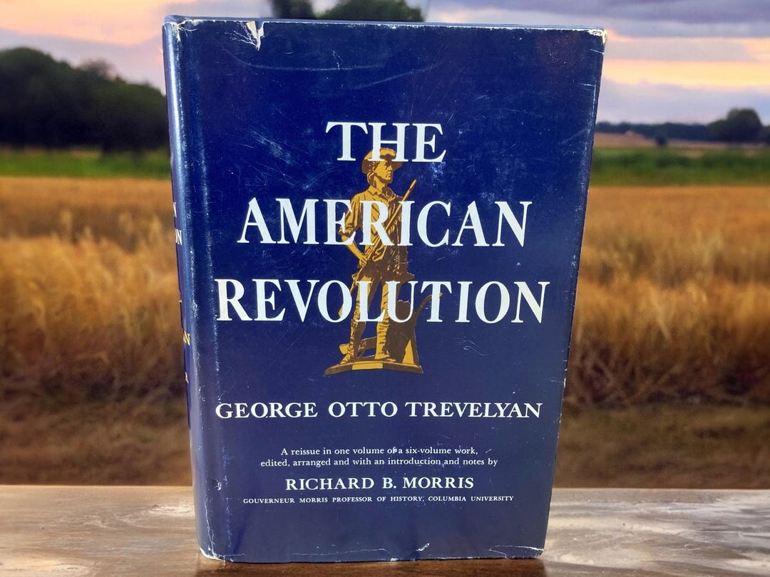 1965 American Revolution History Book by George Otto Trevelyan - Etsy