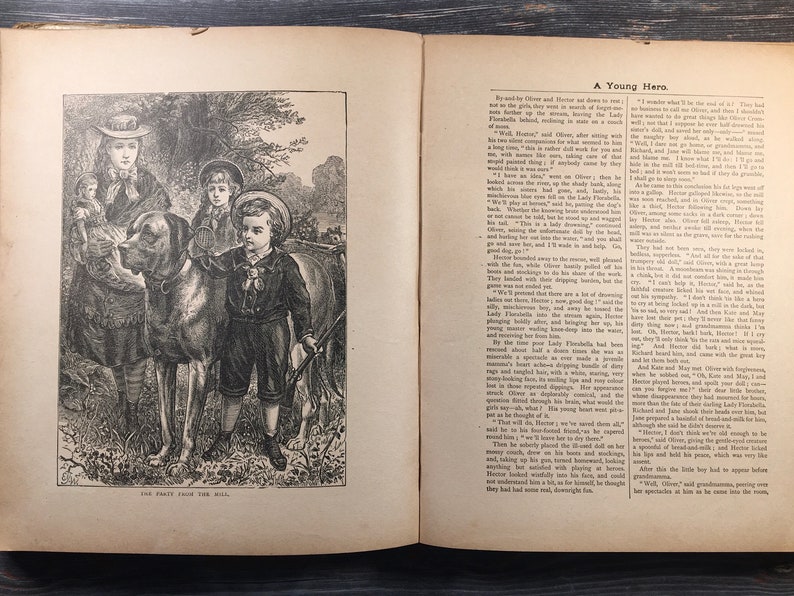 1900 Colossal Story Book Mcloughlin Brothers Classic | Etsy