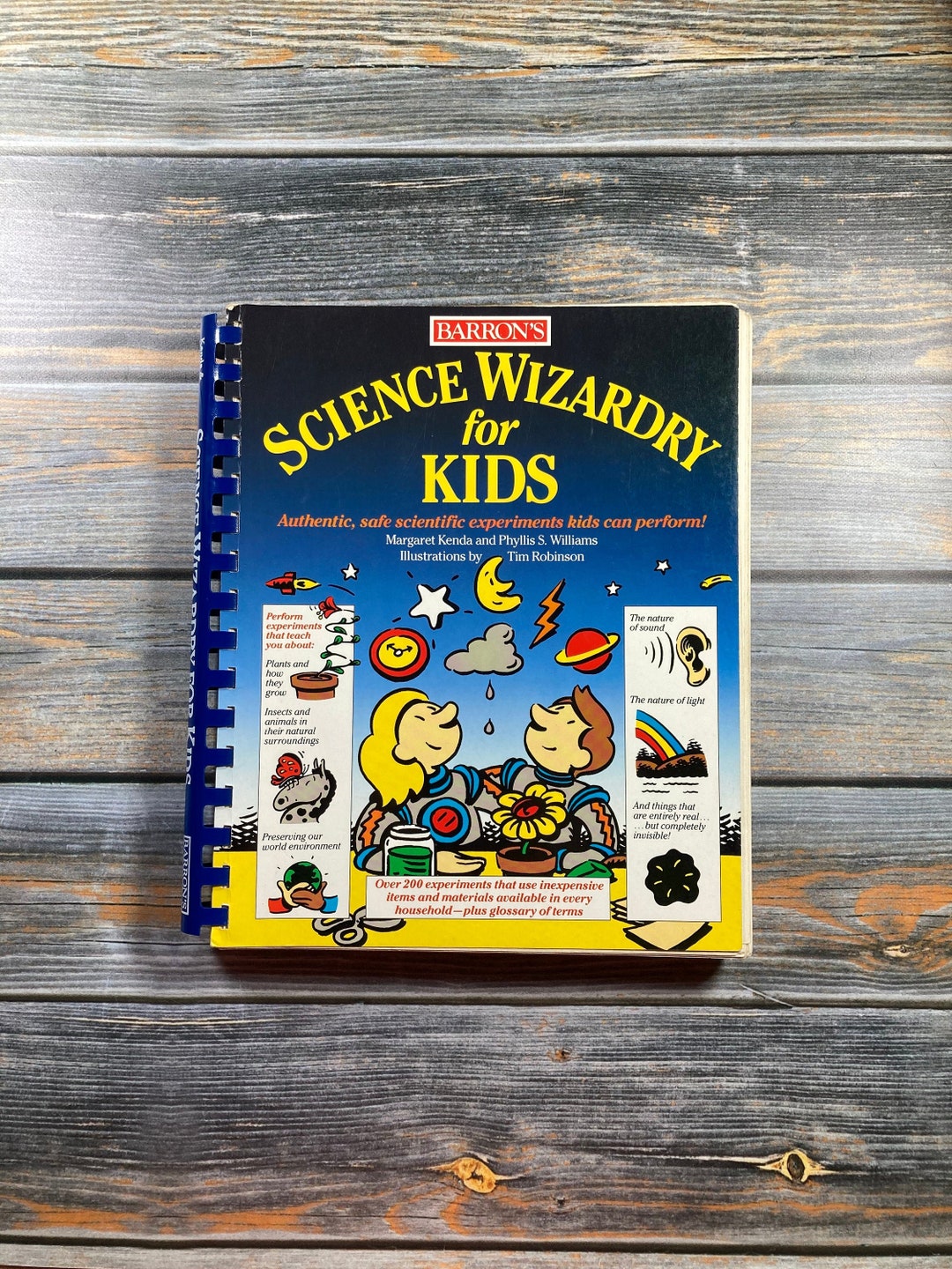 CLEARANCE 1992 Science Wizardry for Kids Children's Science Book Hands ...